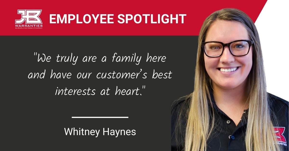 Employee Spotlight - Whitney Haynes